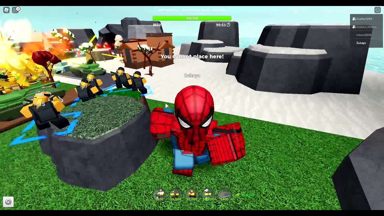 The new Fallen King (Revamped) Tower Defense Simulator Hardcore Update ...