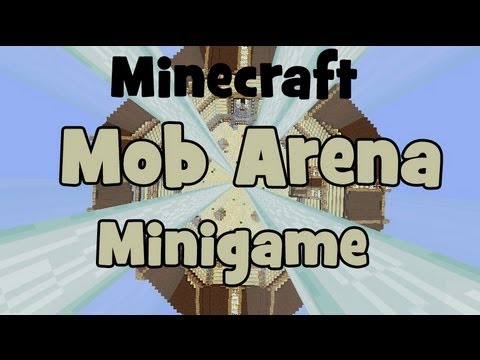 Minecraft - Mob Arena Minigame - YouTube