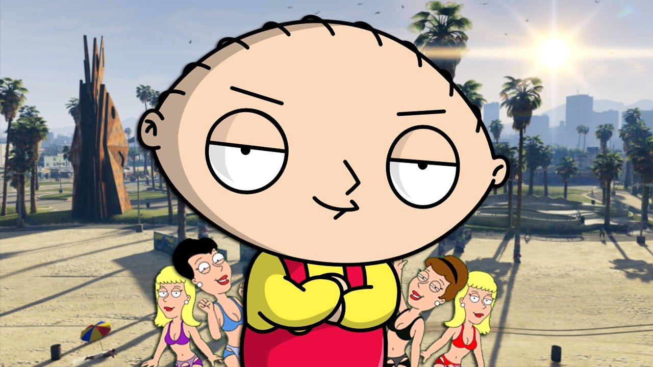Stewie Griffin Plays GTA 5! - YouTube