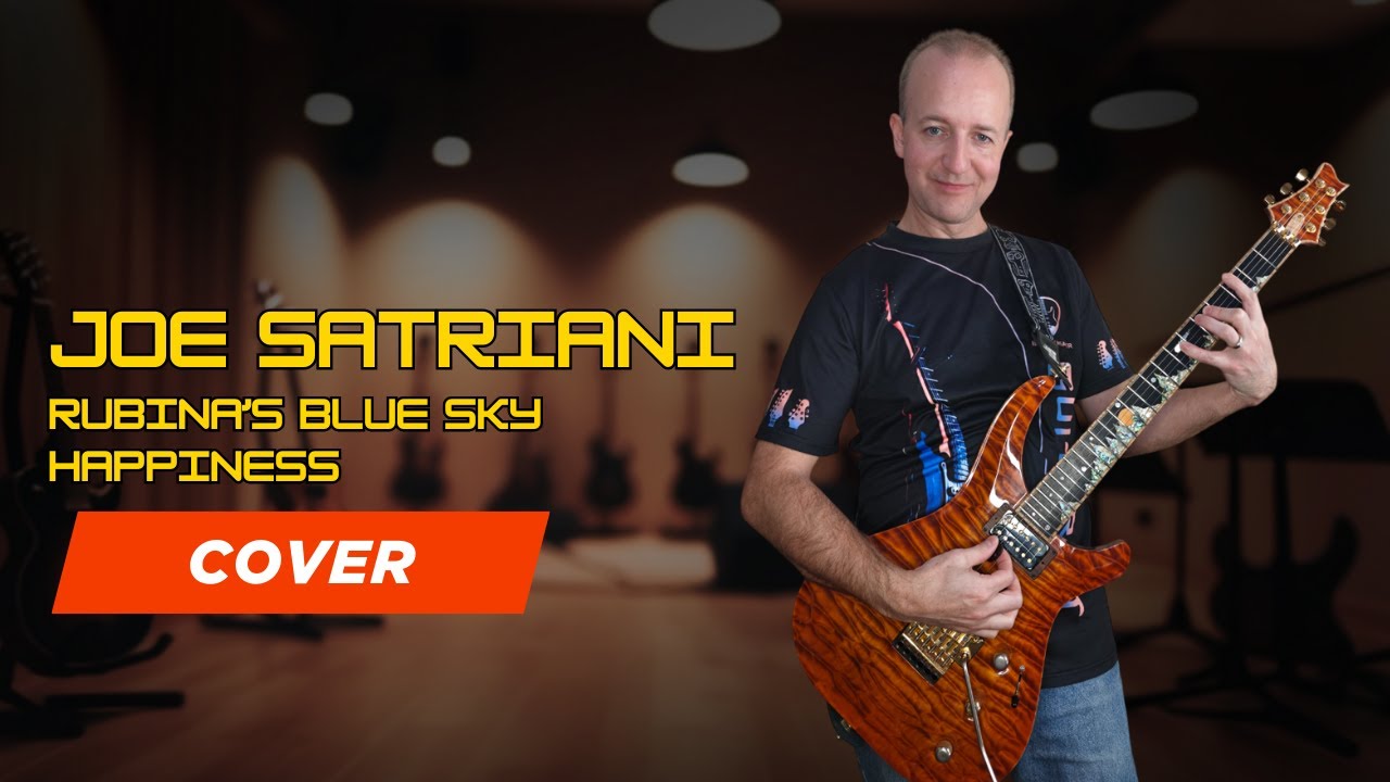 Joe Satriani: Rubina's Blue Sky Happiness guitar cover [Official BH ...