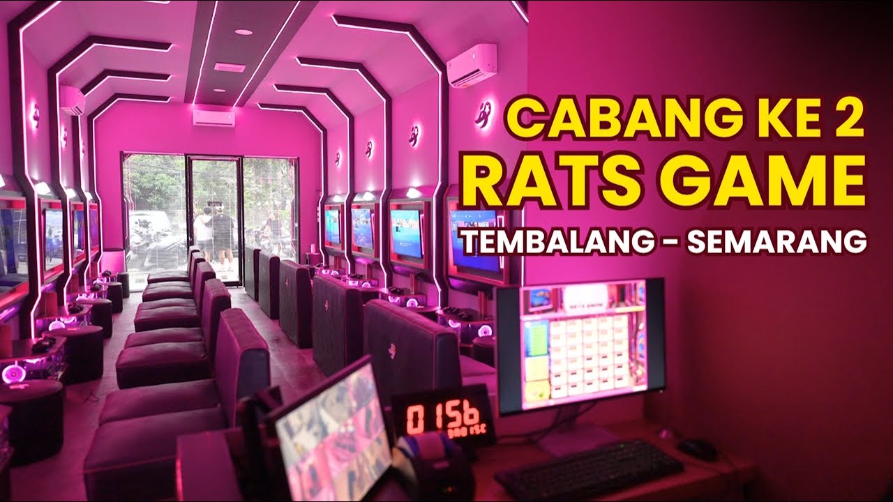 Pembukaan Cabang ke 2, Rats Game Tembalang Semarang - YouTube