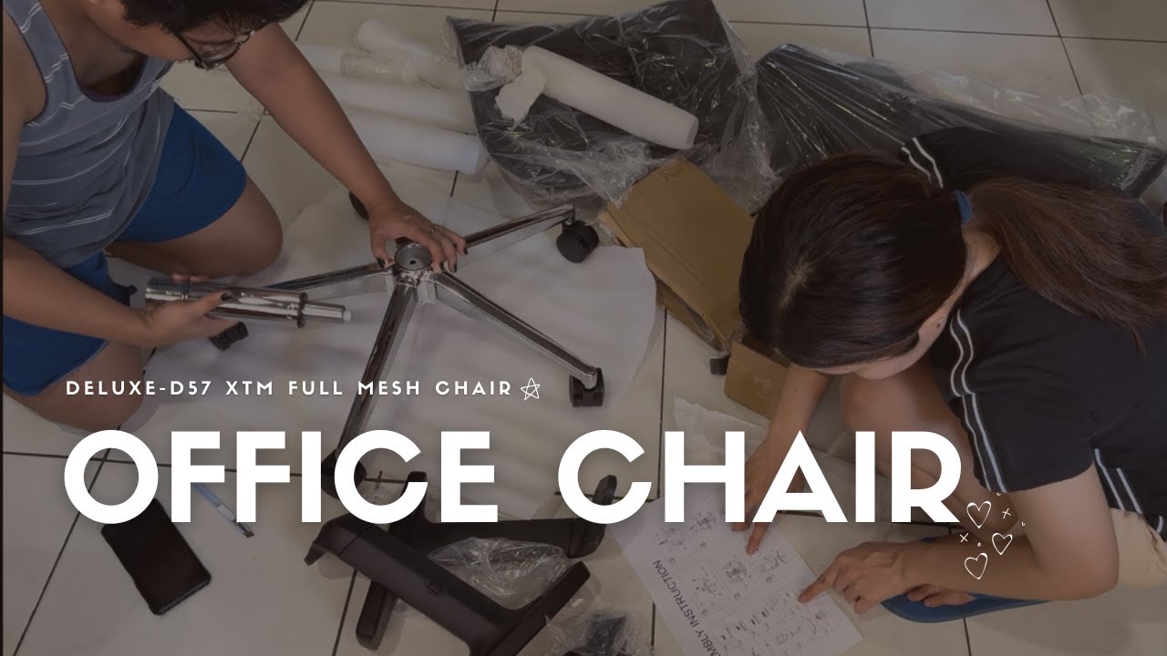 Full Mesh Office Chair: Unboxing and Assembly - YouTube