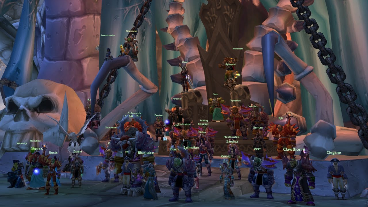 Naxxramas Horde Fury Warrior POV: Kel'Thuzad Kill - WoW Classic ...