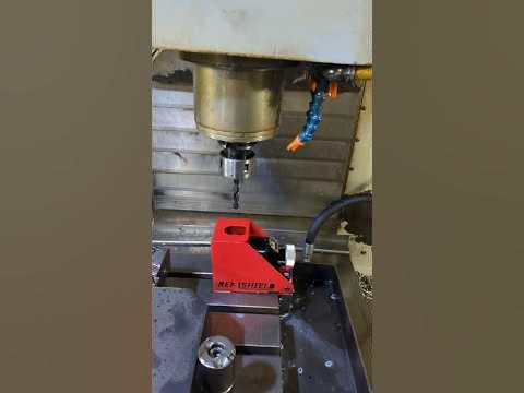 CNC mill tool offset procedure. #cncmachine #cnc #cncmill #cncmachining ...
