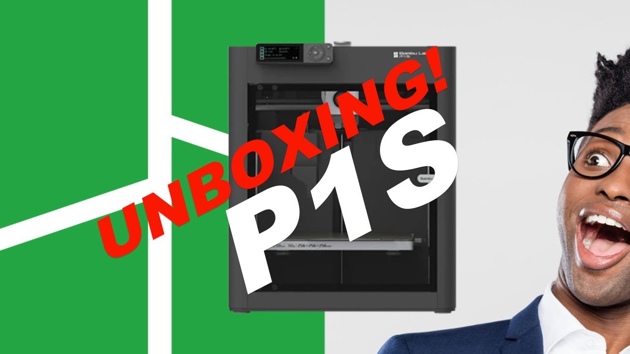 Unboxing the Bambu lab P1P: High-Performance 3D Printer Revealed - YouTube