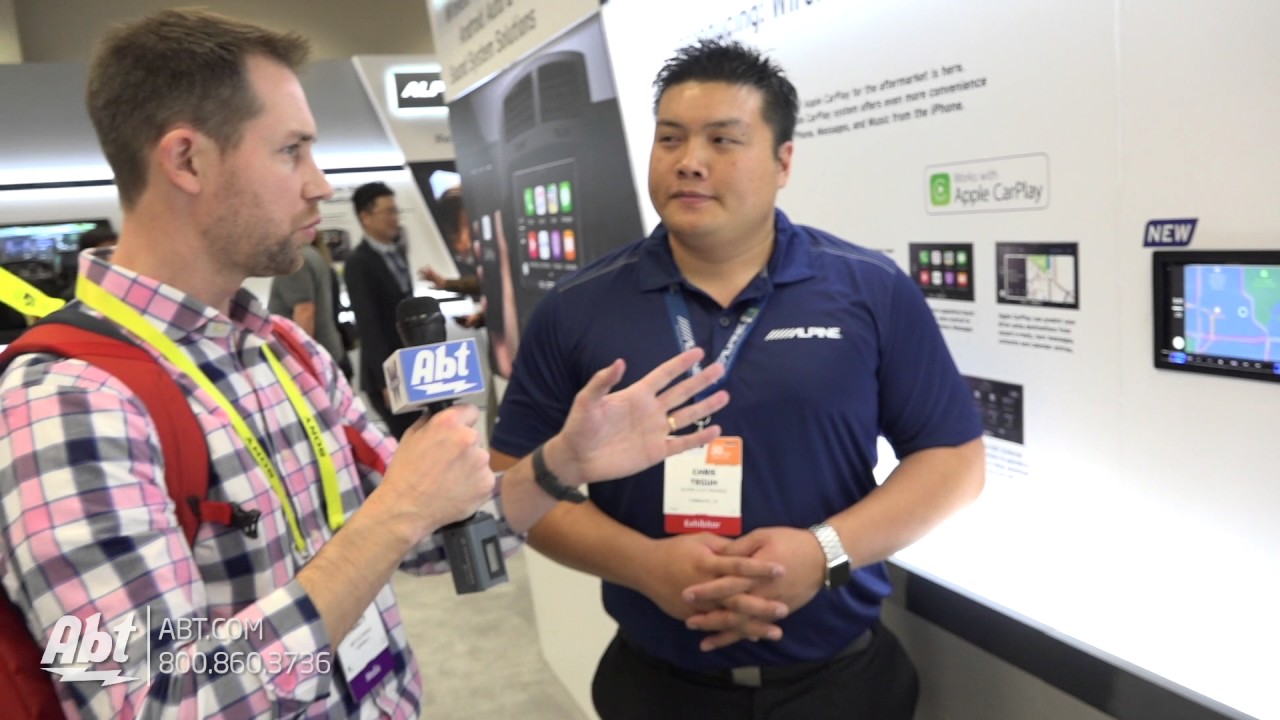 CES 2017 - Alpine Mech-Less Audio/Nav System [INE-W977HD and X208U ...