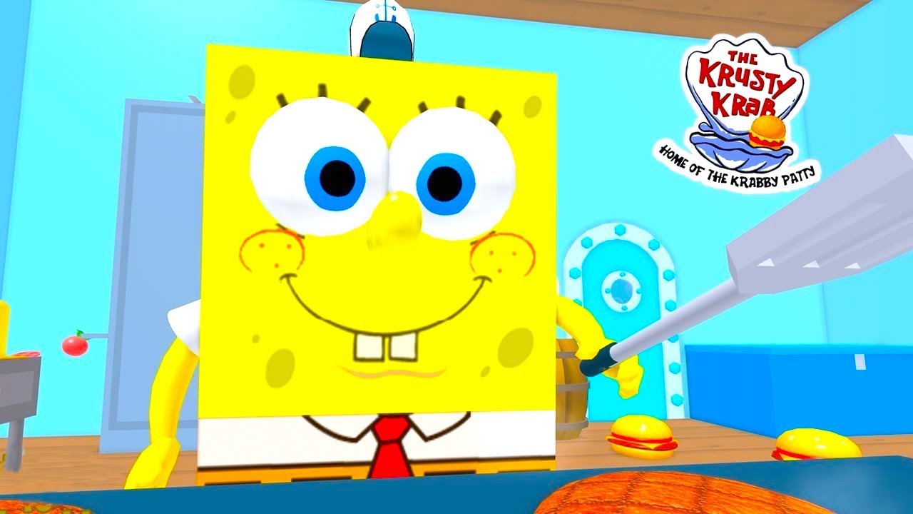 Je M'ÉCHAPE de BOB L'ÉPONGE le géant PSYCHOPATHE ! Roblox Escape ...
