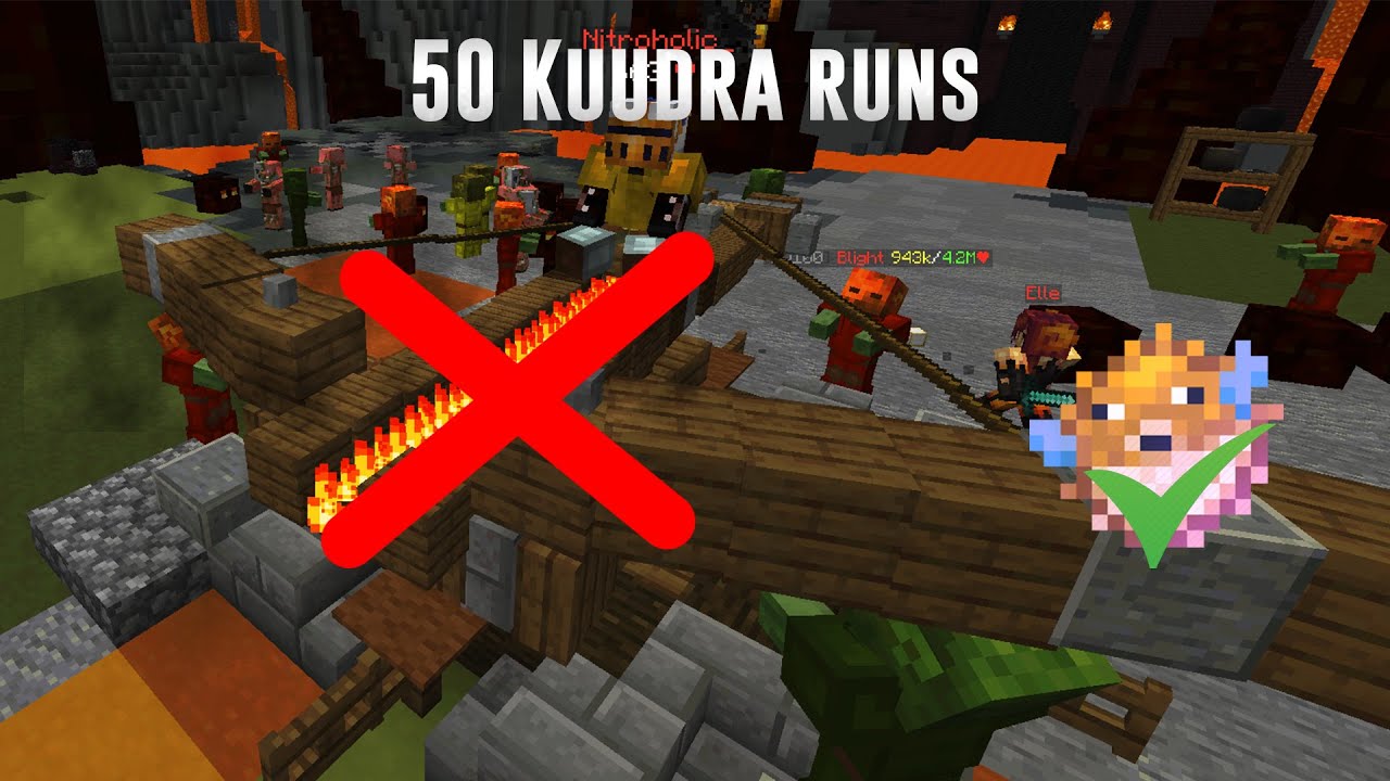 13 Minutes of Kuudra T4 Loot / 50+ Runs - YouTube