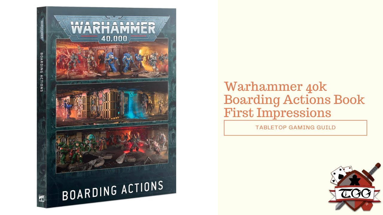 Warhammer 40k Boarding Actions Book First Impressions - YouTube