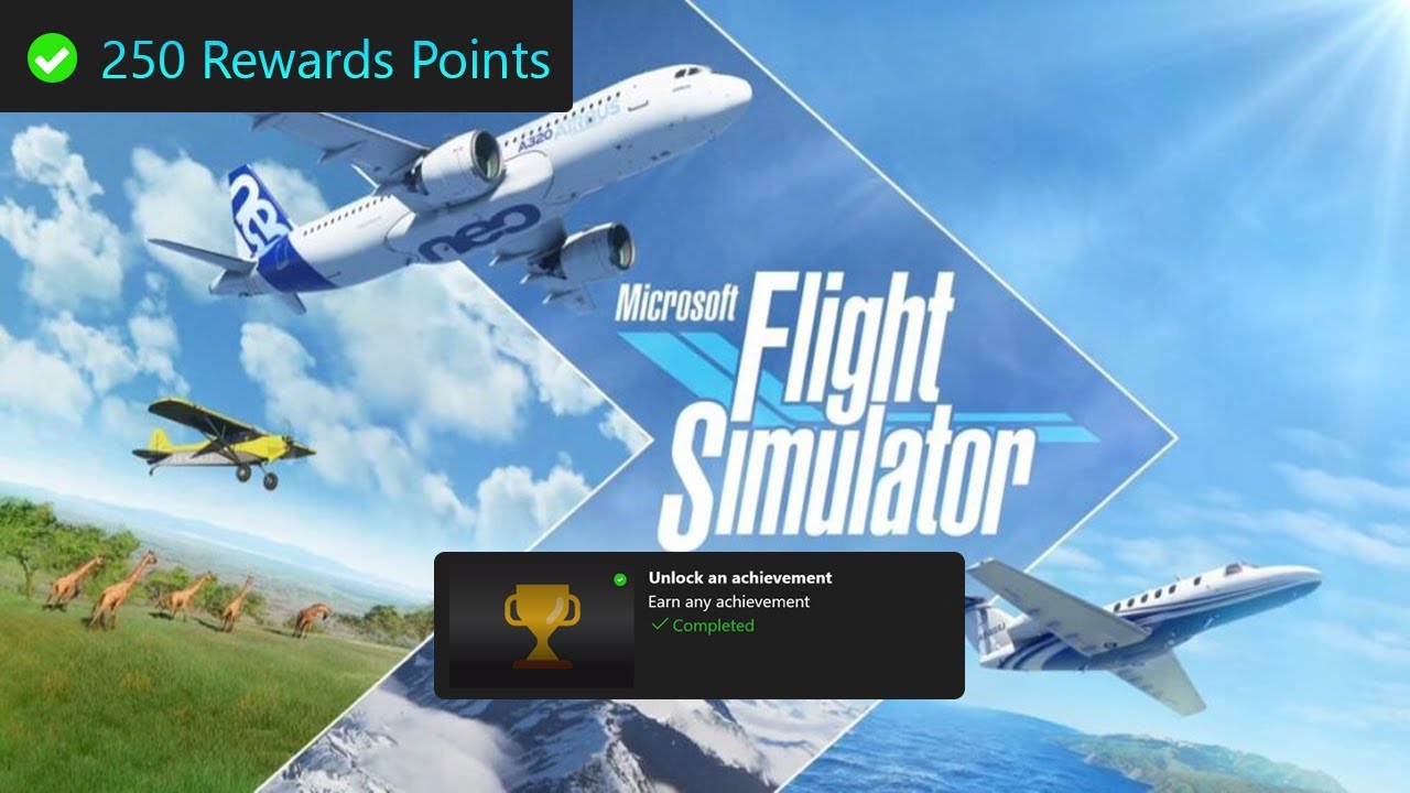 Microsoft Flight Simulator Punch Card Rewards Guide for on Xbox - Earn ...