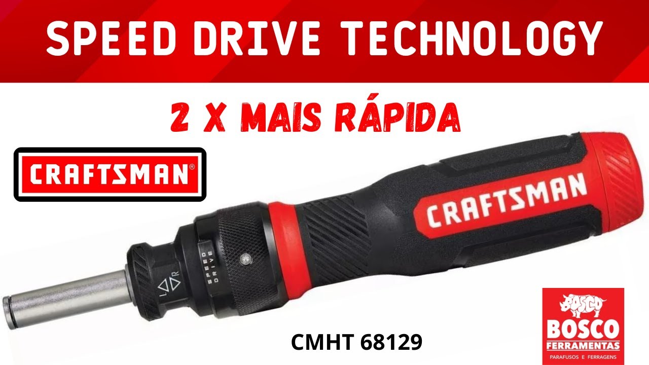 SUPER CHAVE CATRACA!!! SPEED DRIVE TECHNOLOGY - CRAFTSMAN CMHT 68129 # ...