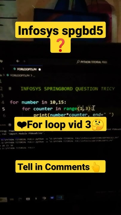 What Is Give Output Of This Code For Loop 🤔 Shorts Coding For Loop Python Infosys