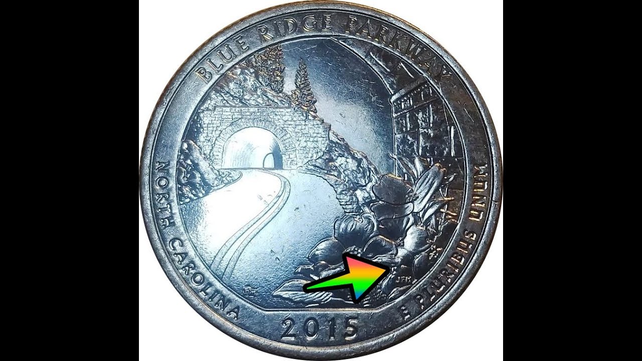 2015 North Carolina Blue Ridge Parkway Quarter - YouTube