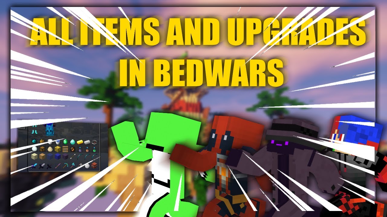 Buying all items and upgrades in Bedwars squads | Hypixel Bedwars - YouTube