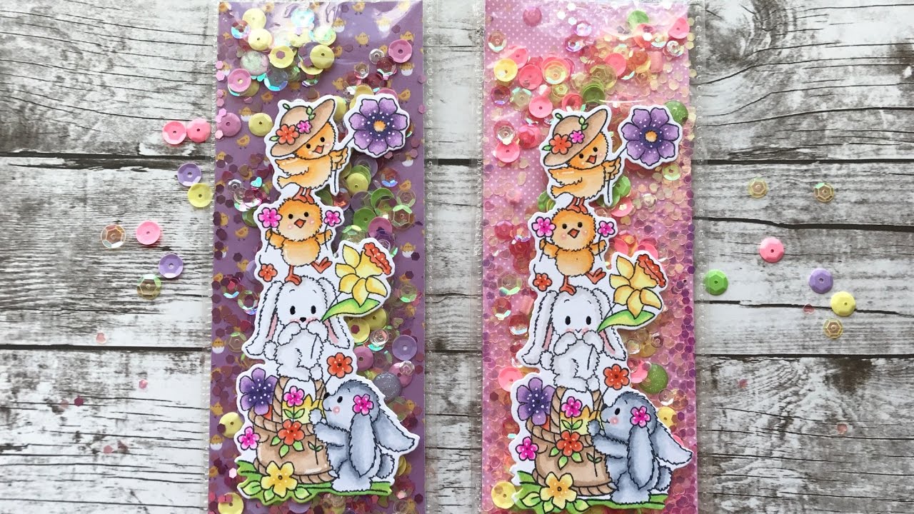 How To Make Shaker Bookmark Process Video - Your Next Stamp (Stamp ...