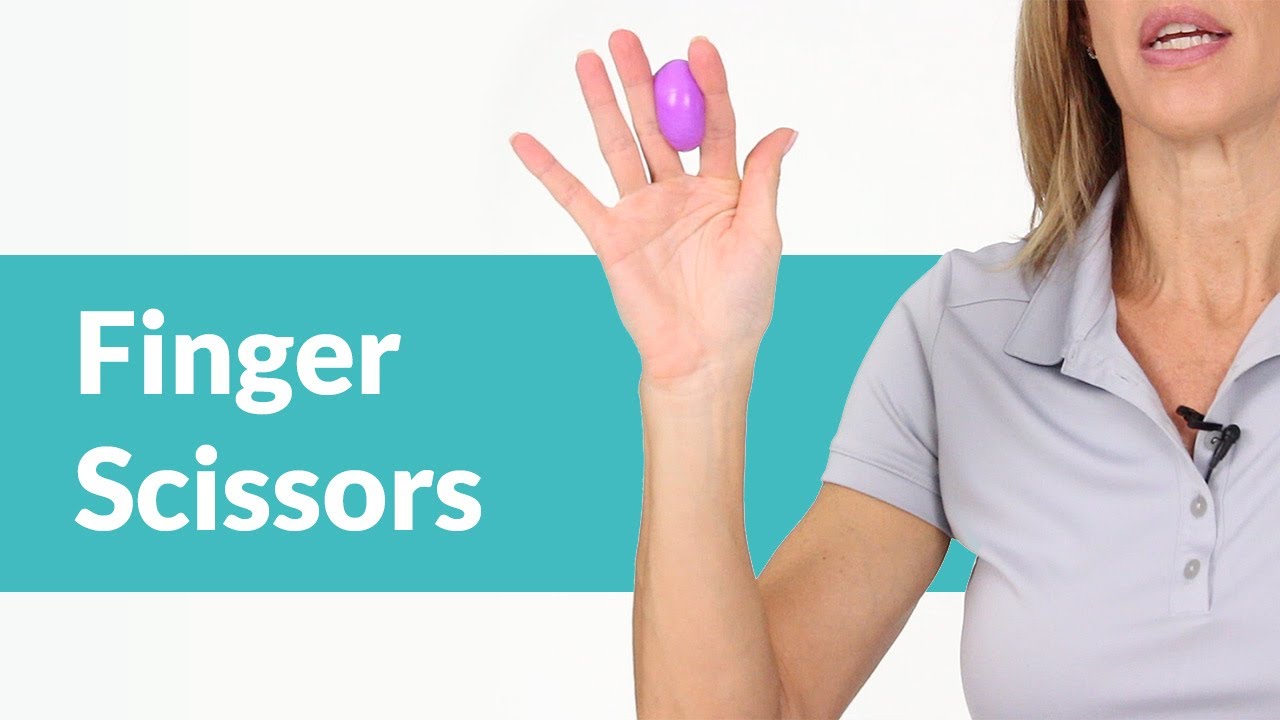 Therapy Putty Exercise Finger Scissors Youtube