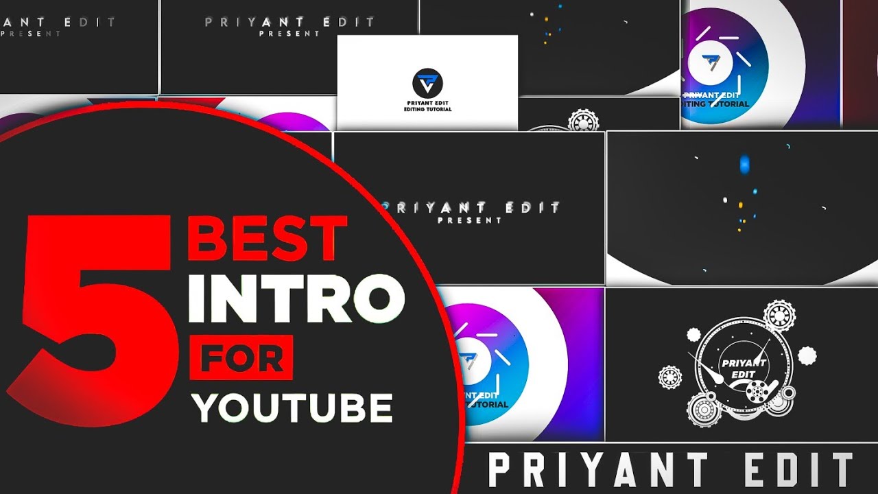 Top 5 Best Intro | Alight Motion Intro Presets | Alight Motion Presets | Best IntroTemplate ...