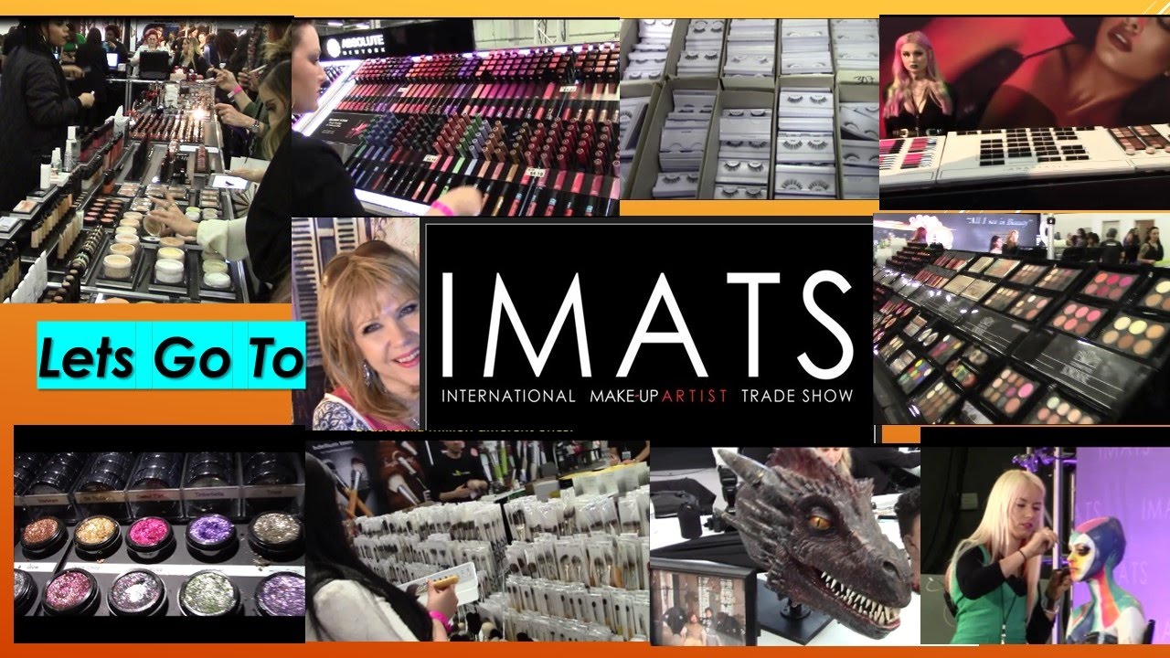 Let's Go To IMATS! Makeup & Beauty Trade Show in NY! - YouTube