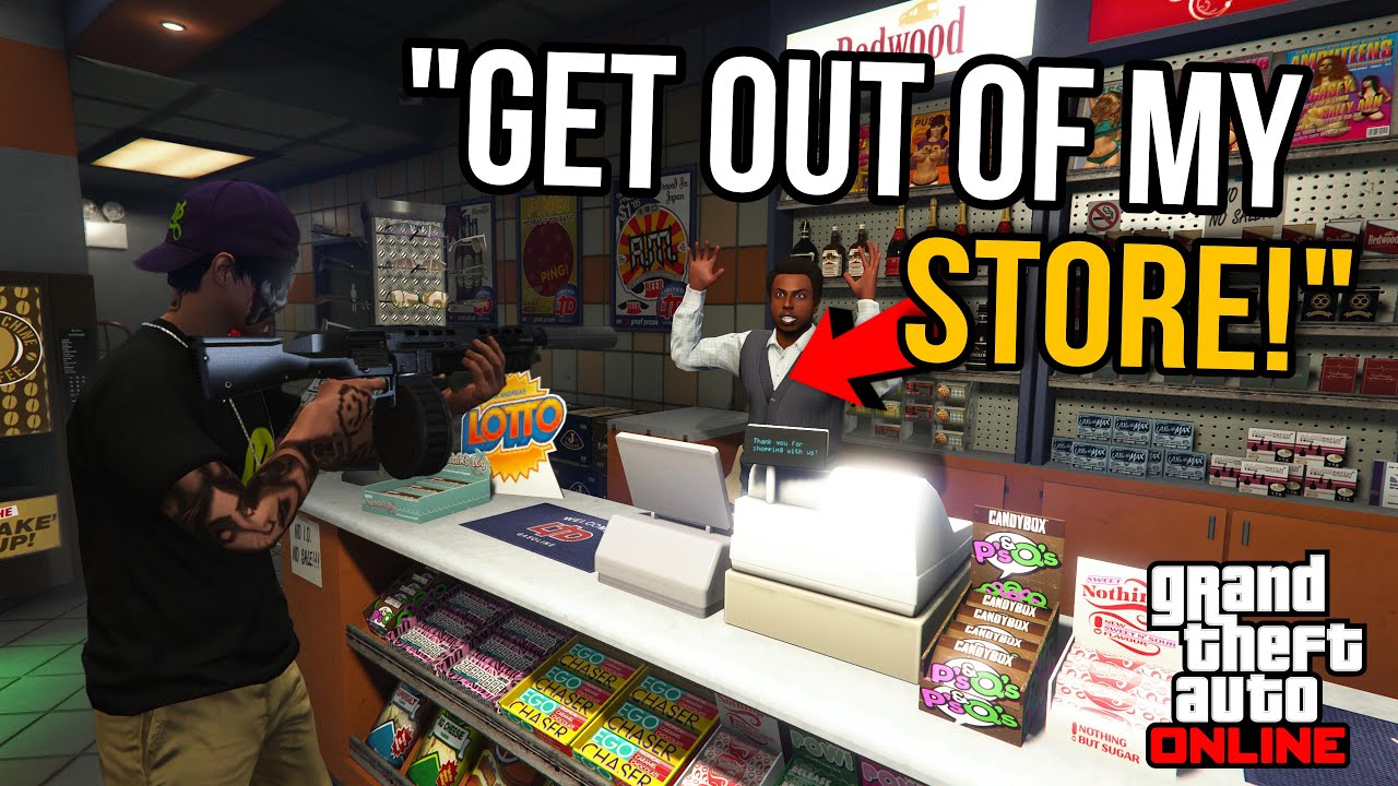 I Robbed 5 Stores Without Killing As Xpertthief In GTA 5 Online ...