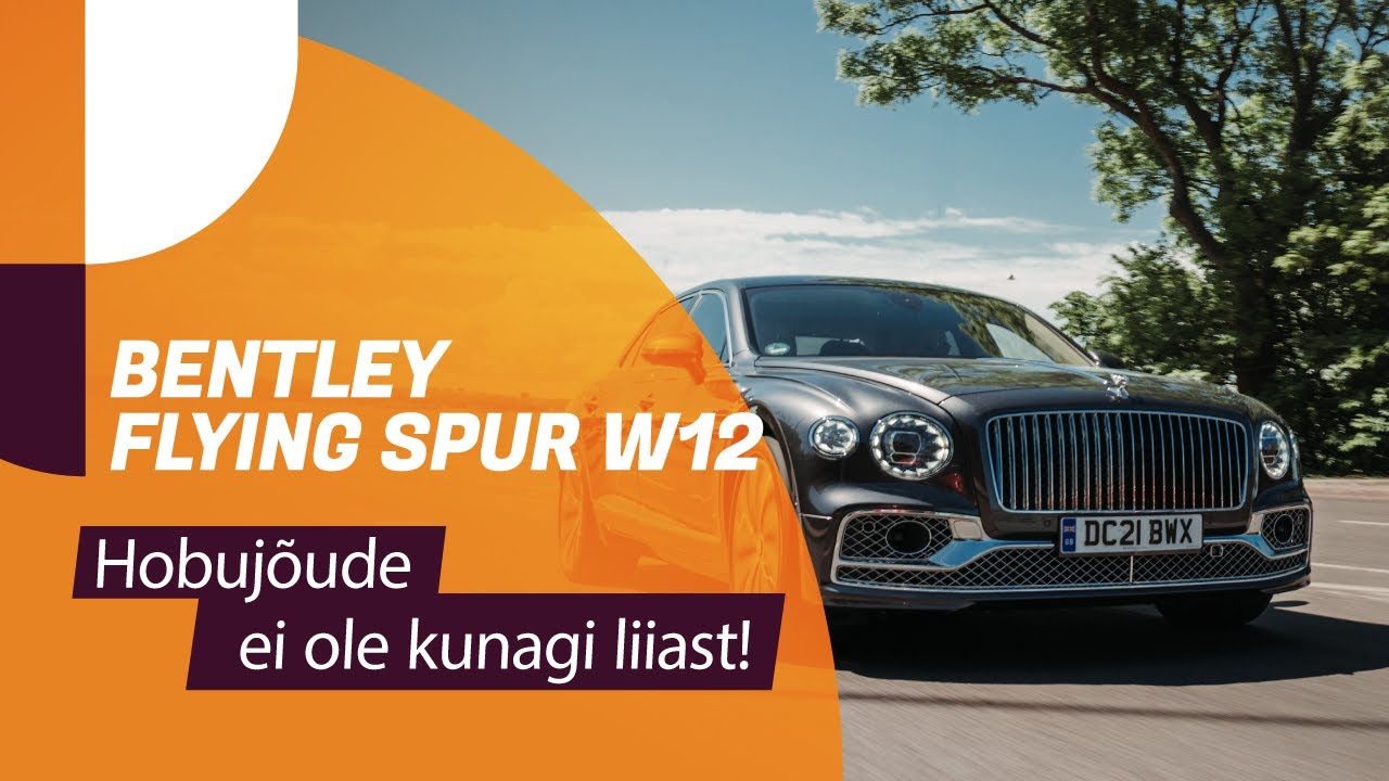 Bentley Flying Spur - W12 mootoriga lendav vaip - YouTube
