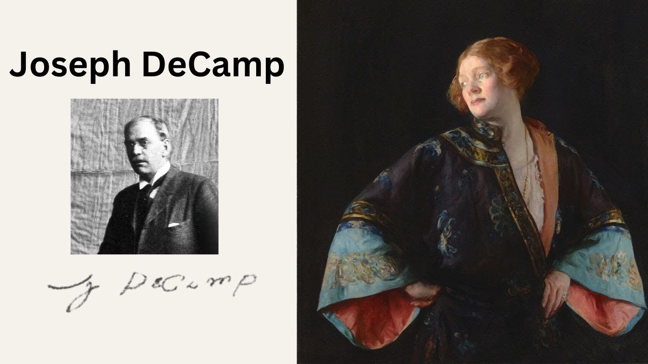 Joseph Rodefer DeCamp, Portrait artist of the Highest Order - YouTube
