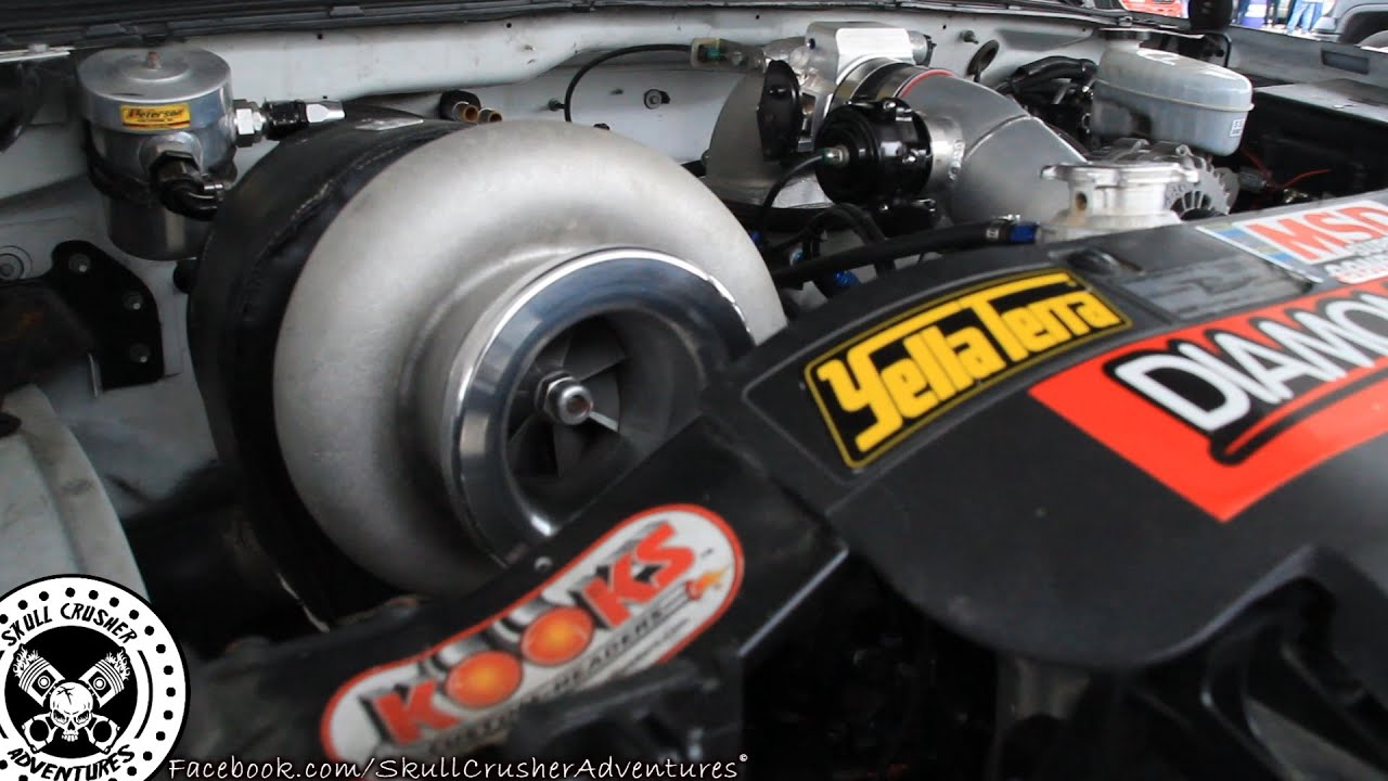 GIANT Turbo Silverado @ HPT Truck Shootout 2014 - YouTube