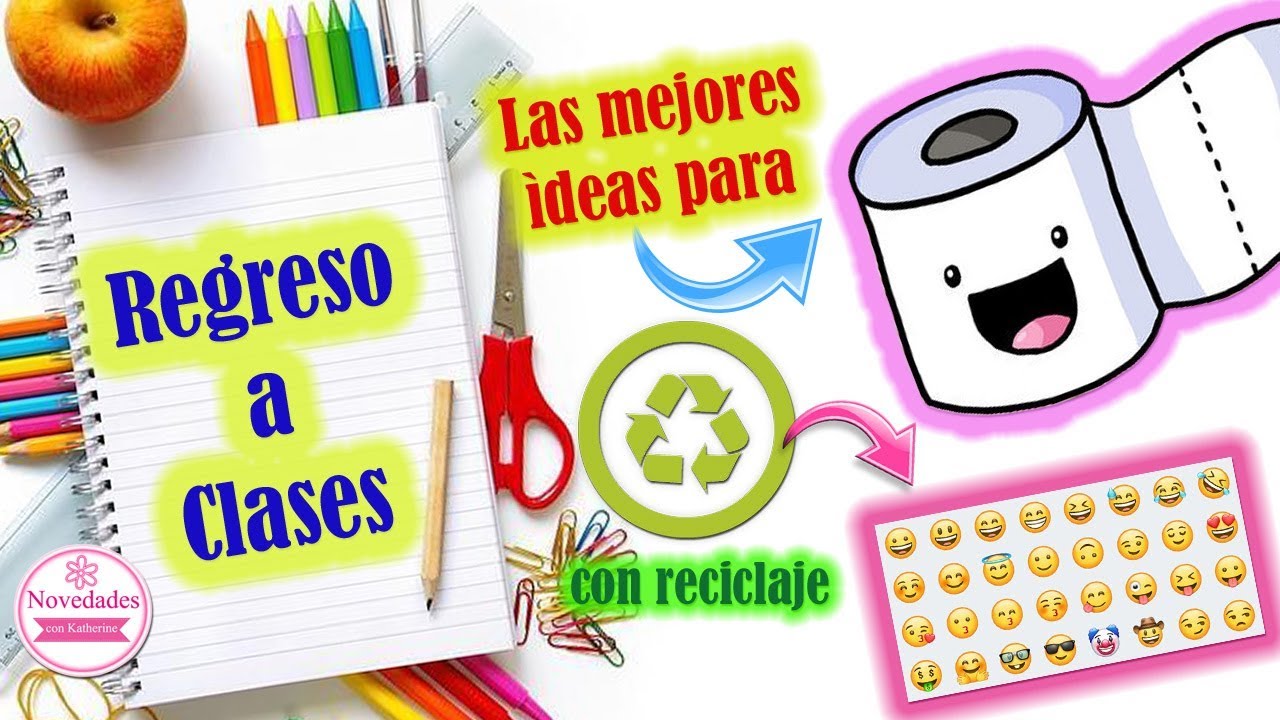 Las mejores IDEAS para el REGRESO A CLASES | manualidades con reciclaje ...
