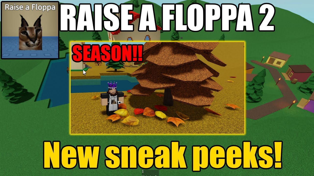Raise a floppa 2 New sneak peeks! - YouTube