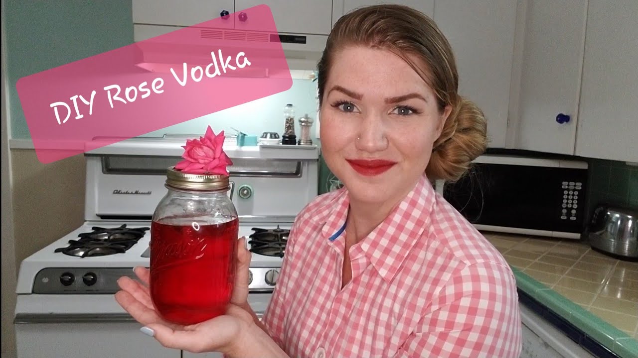 How To Make Rose Vodka - Retro Time Machine - YouTube