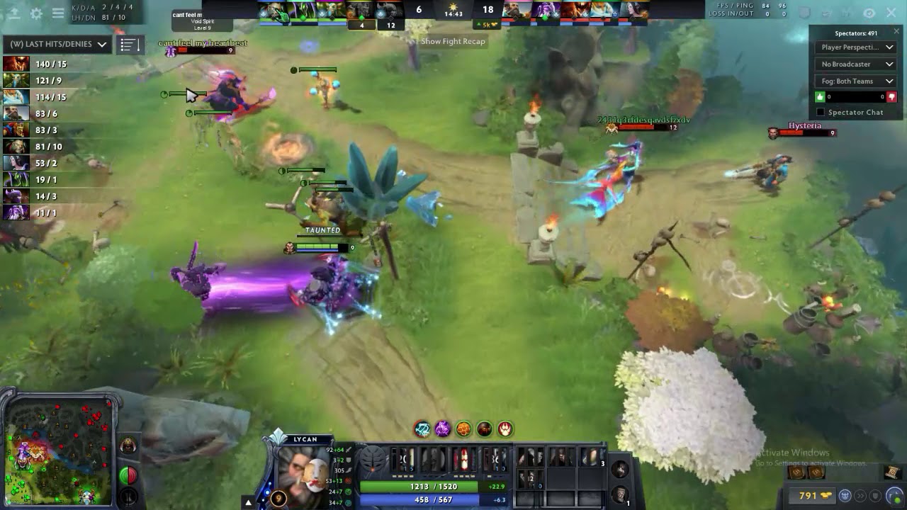 DOTA2 INYOURDREAM (SHADOW FIEND) VS ARMEL (NATURE PROPHET) MID LANE ...
