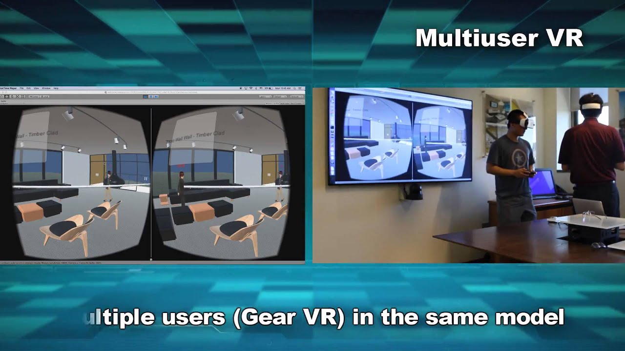 Multiuser Virtual Reality for Design and Construction - ICIC@TAMU - YouTube