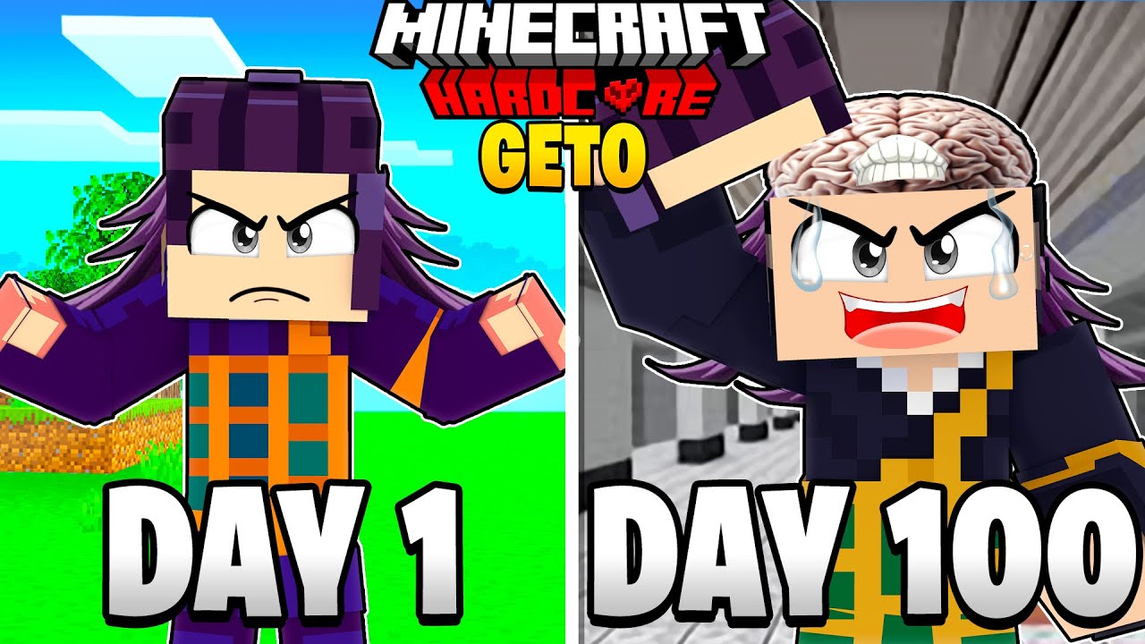 I Survived As GETO KENJAKU In Jujutsu Kaisen Minecraft! - YouTube