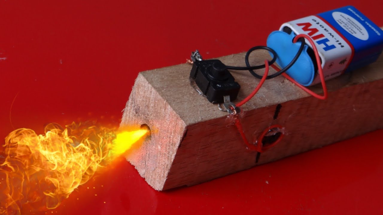 Wood fire science and Tecnology. ||लकड़ी का तोप कैसे बनाए|| dye माचिस ...