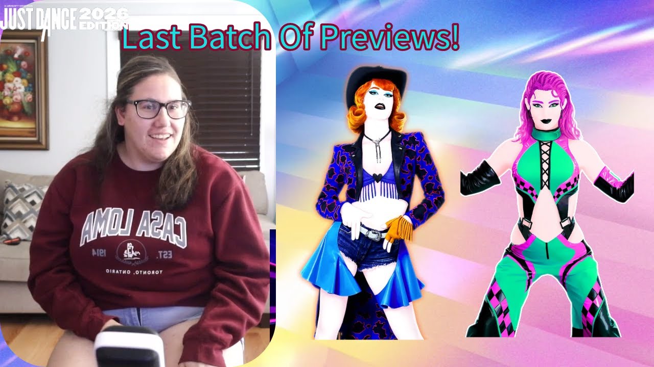 React And First Time of Last Batch of Just Dance 2026 Previews! - YouTube