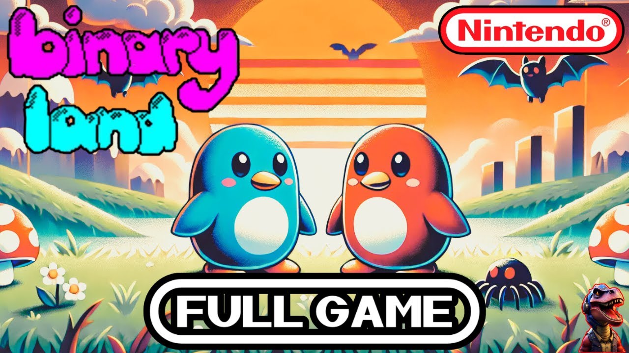 Binary Land 1985 | NES Longplay | Classic Retro Gameplay | No Commentary - YouTube