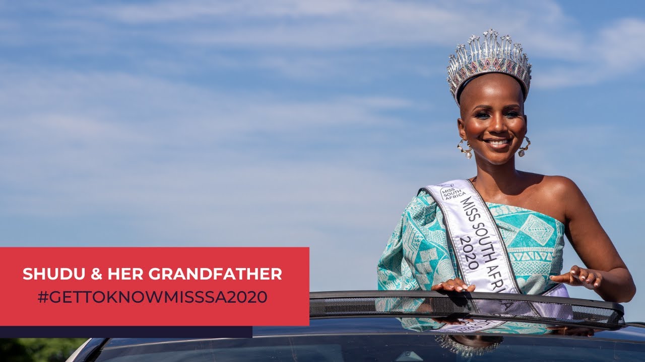 Shudufhadzo Musida - Miss SA 2020 And Her Role Model! - YouTube