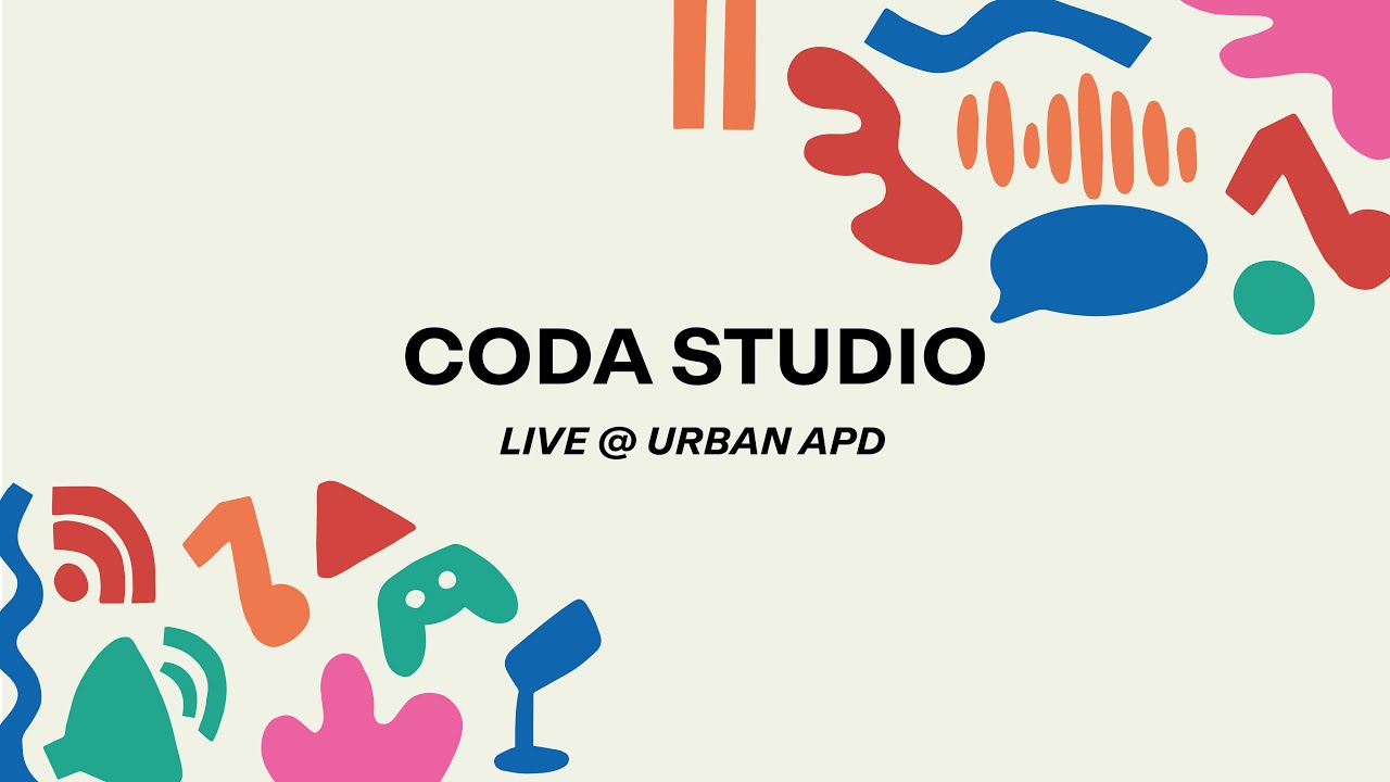 CODA Studio | CODA Talk live bij Urban APD - Sessie 1 - YouTube