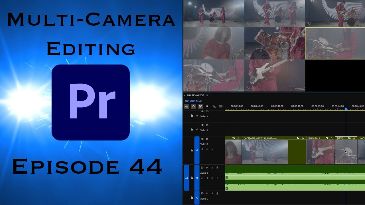 Multi-Camera Editing for Editing a Music Video - Learning Premiere Pro ...