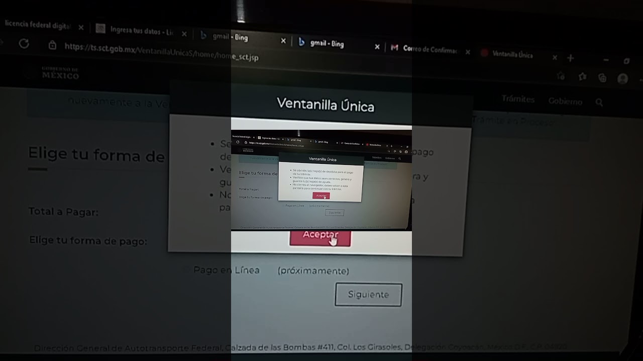 TRAMITAR LICENCIA FEDERAL DIGITAL EN LA PÁGINA SCT VENTANILLA UNICA ...