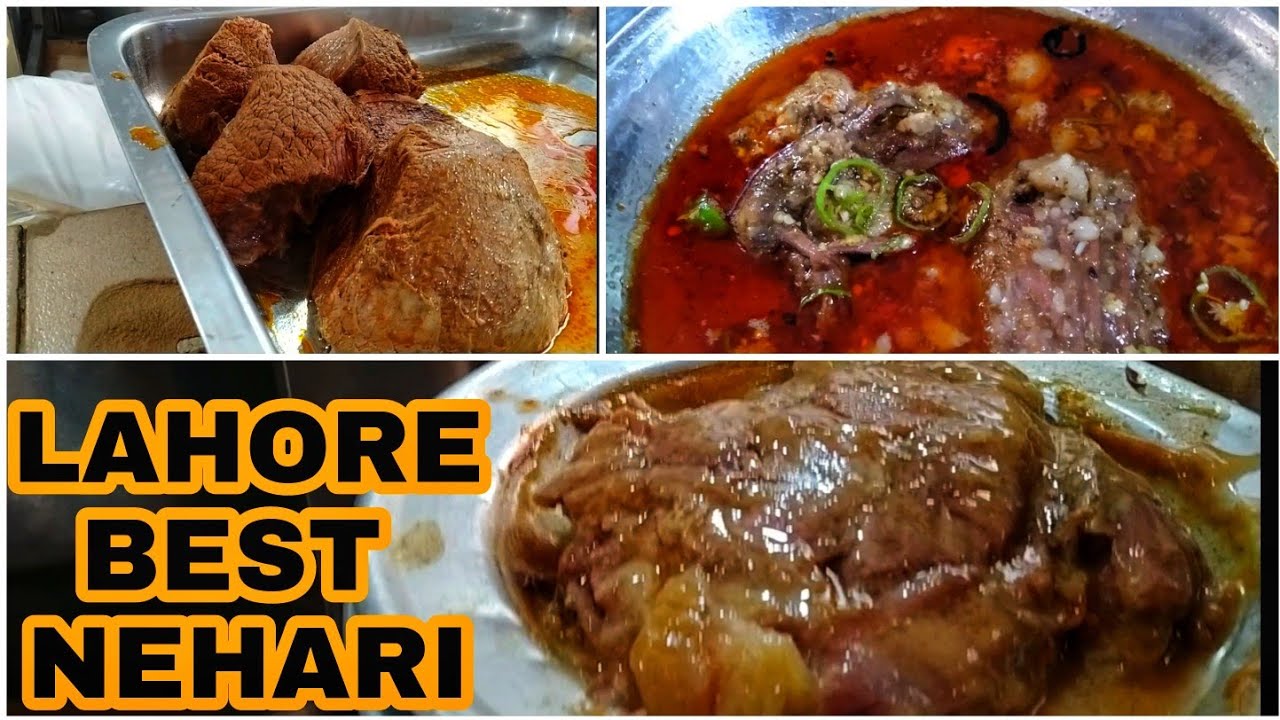 LAHORE BEST NEHARI || HAJI SAHIB NEHARI WALAY LOHARI GATE || TASTE OF ...