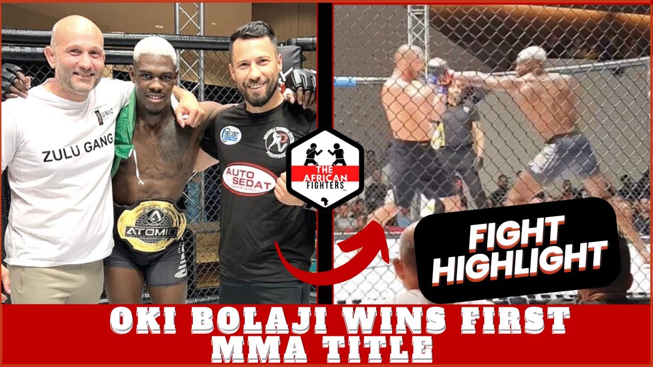 Oki Bolaji Becomes Atomic FC First Ever Champion | Next is the UFC ...