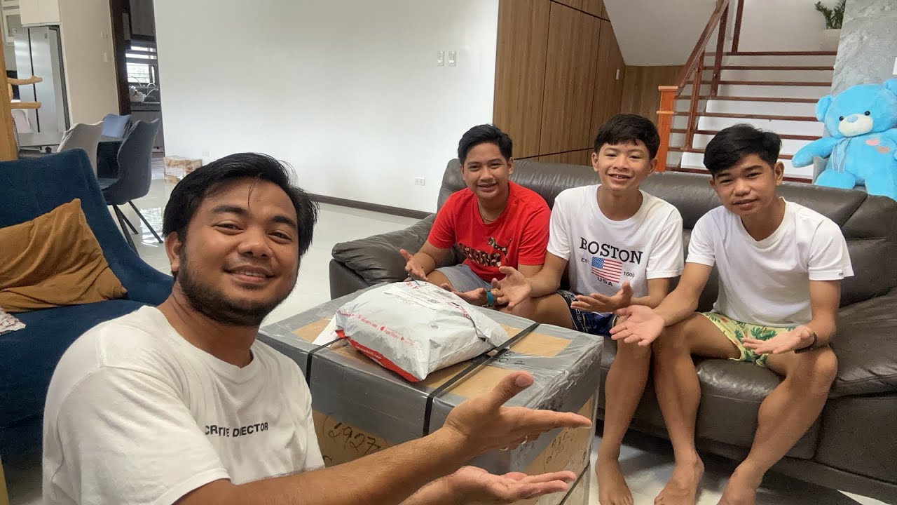 May Balikbayan Box! Unboxing with Q&A with TechRam Teens - YouTube
