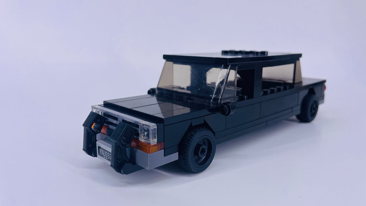 LEGO 1980’s presidential limousine (tutorial) - YouTube
