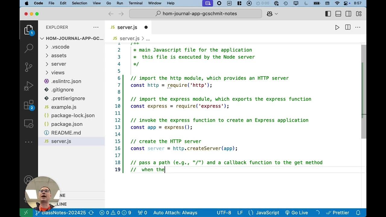 02:12: simple Node.js server - YouTube