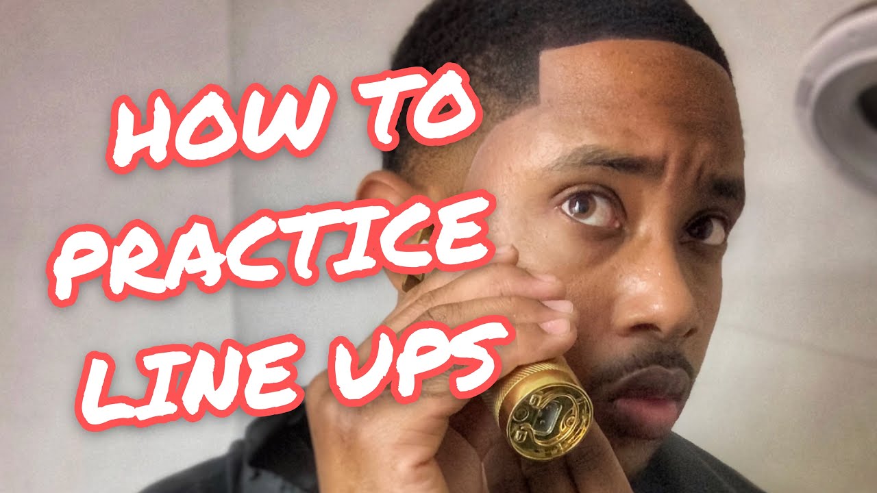 How to practice trimming hairlines. CRISPY RESULTS - YouTube