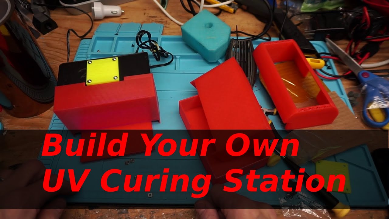 DIY UV Resin Curing Station – Make Your Own Resin Curer - YouTube
