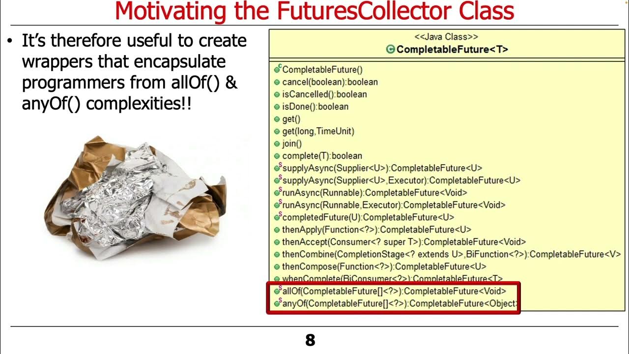 Advanced Java Completable Future Features Designing The Futurescollector Class Youtube