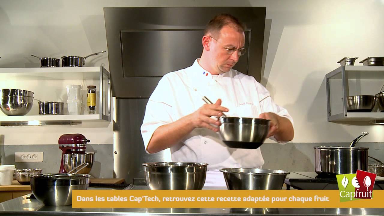 Capfruit recette Mousse base Chantilly Cap'Tech - YouTube