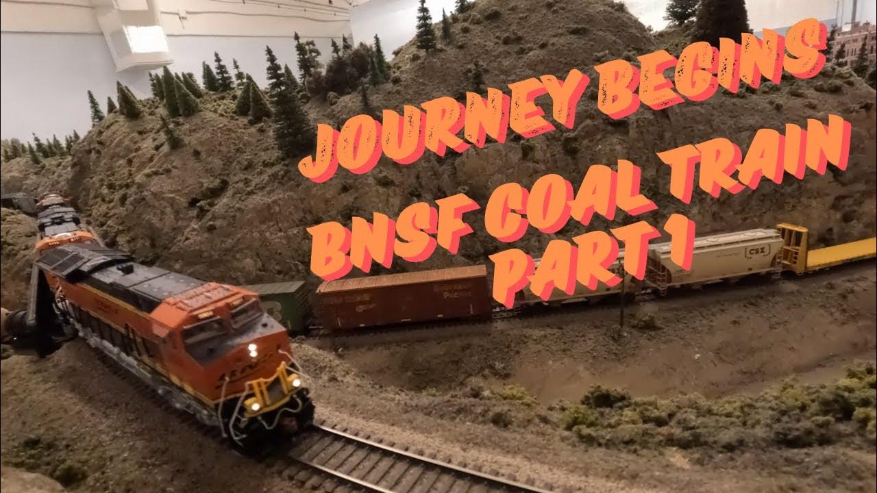 Journey Begins: HO Scale BNSF Coal Train Part 1 - A Modeler's Dream - YouTube