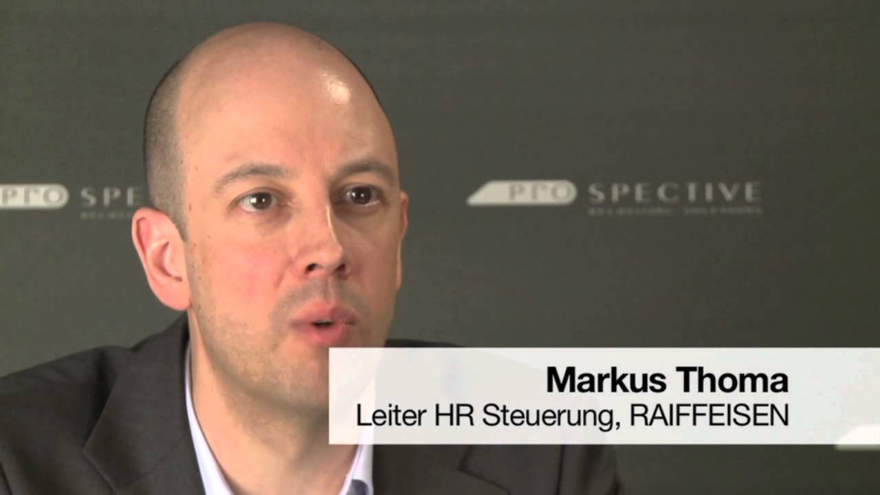 Interview mit Markus Thoma, Raiffeisen Schweiz - YouTube